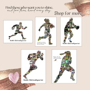 Custom Rugby Player Photo Collage Template Personalized Rugby Picture ...