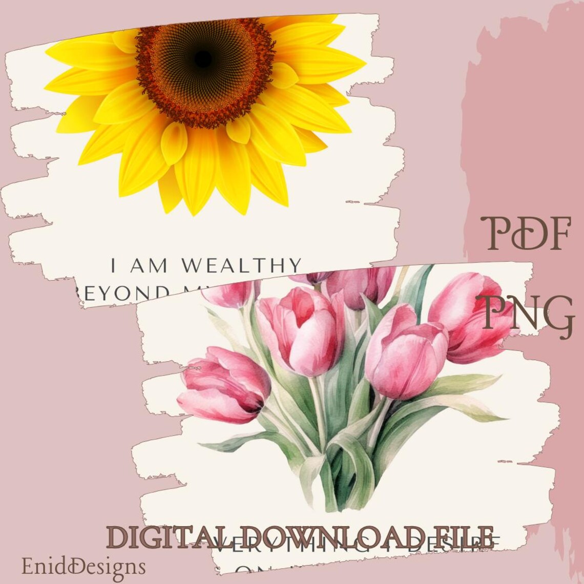Abundance Affirmation Cards Printable | 20-page Motivational Quote Wall ...