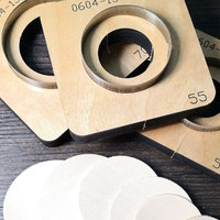 Steel Knife Molds Circle Steel Leather Cutting Die, Durable Round ...
