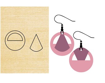 Circle Earring Cutting Die,custom Size Leather Cutting Die, Round ...