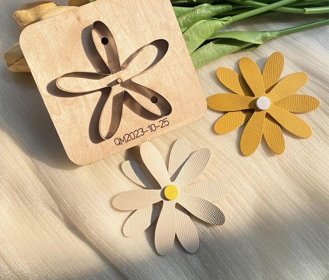 Daisy Flower Stainless Steel Die Cutting, Leather Punch Die Cut, Steel ...