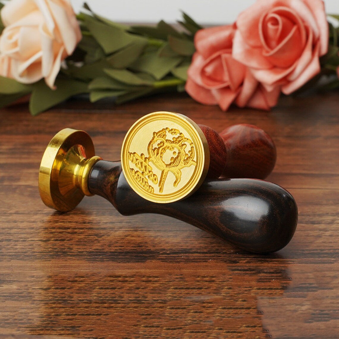 Phoenix Design Wax Seal Stamp-personalized Wedding Initials | Etsy