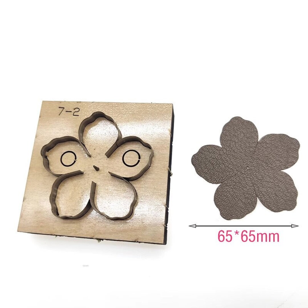 Custom Flower Leather Punch Die Cut Mold,steel Rule Metal Die Cutter ...