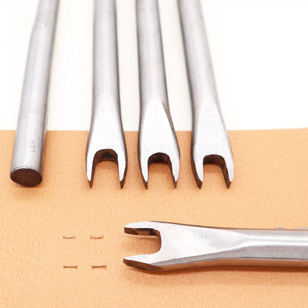 Leather Tools Magnetic Fork Punch, Leather Punch, Magnetic Buckle Poke ...