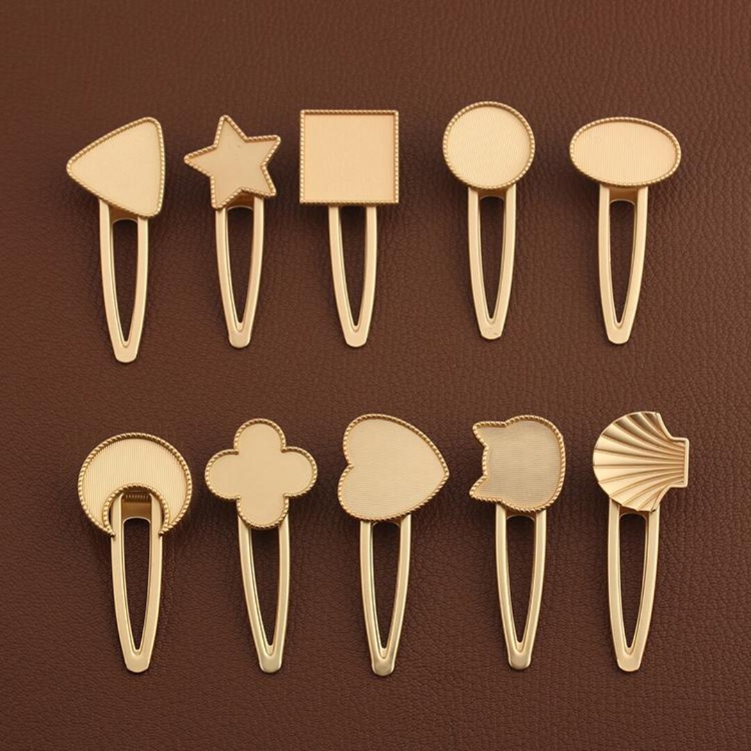 Handmade Hair Clip Accessories, Hardware Cartoon Hairpin, Leather ...
