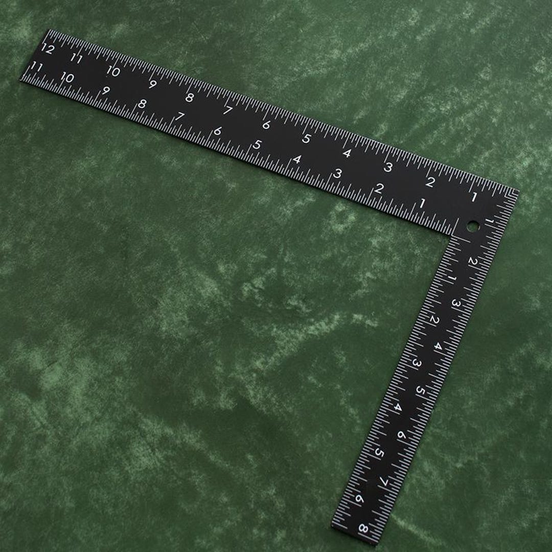 Leather Tools 90 Degree Ruler, Leather Crafts Measuring Tape, Steel ...
