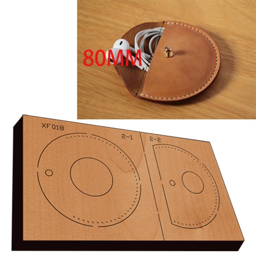 Headphone Organizer Bag Leather Die-cutting, Leather Die Cut,steel Rule ...
