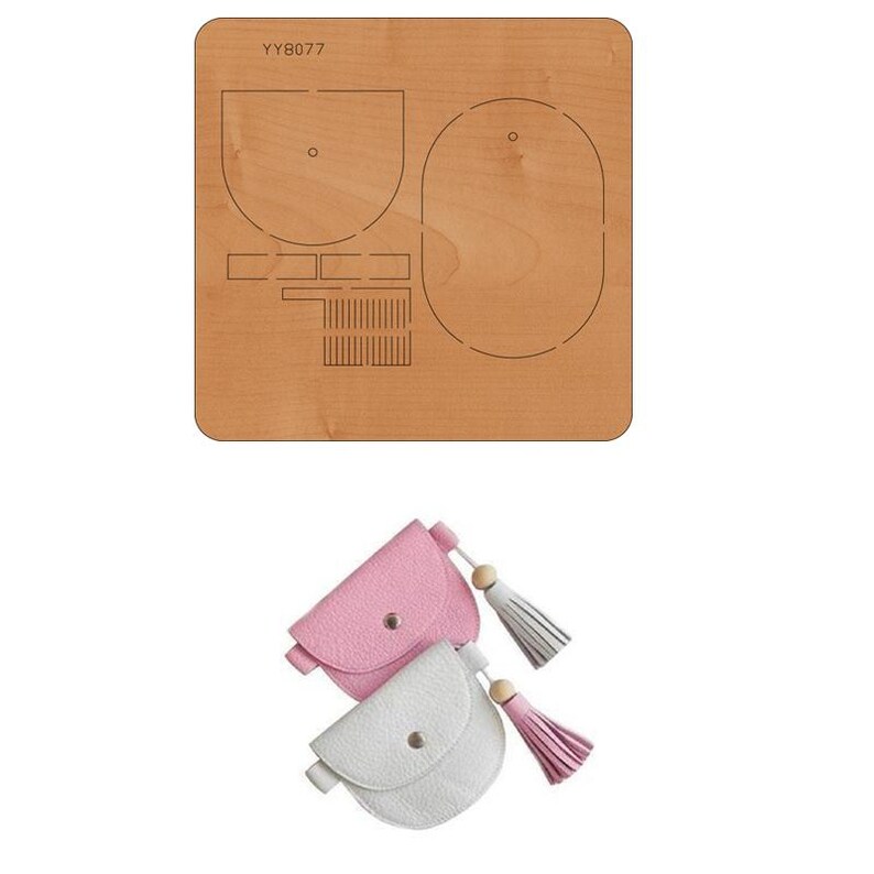 Mini Tassel Card Bag Die Cutting, DIY Card Bag Die Cut,steel Ruler ...