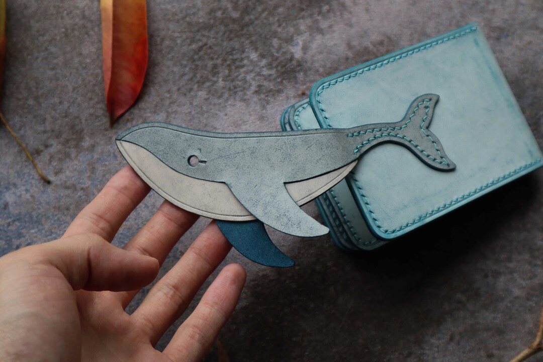 DIY Whale Leather Die Cutting, Custom Driving License ID Bag Metal Cut ...