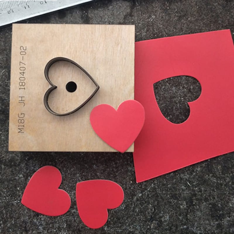 Metal Heart Cutter Set - Etsy