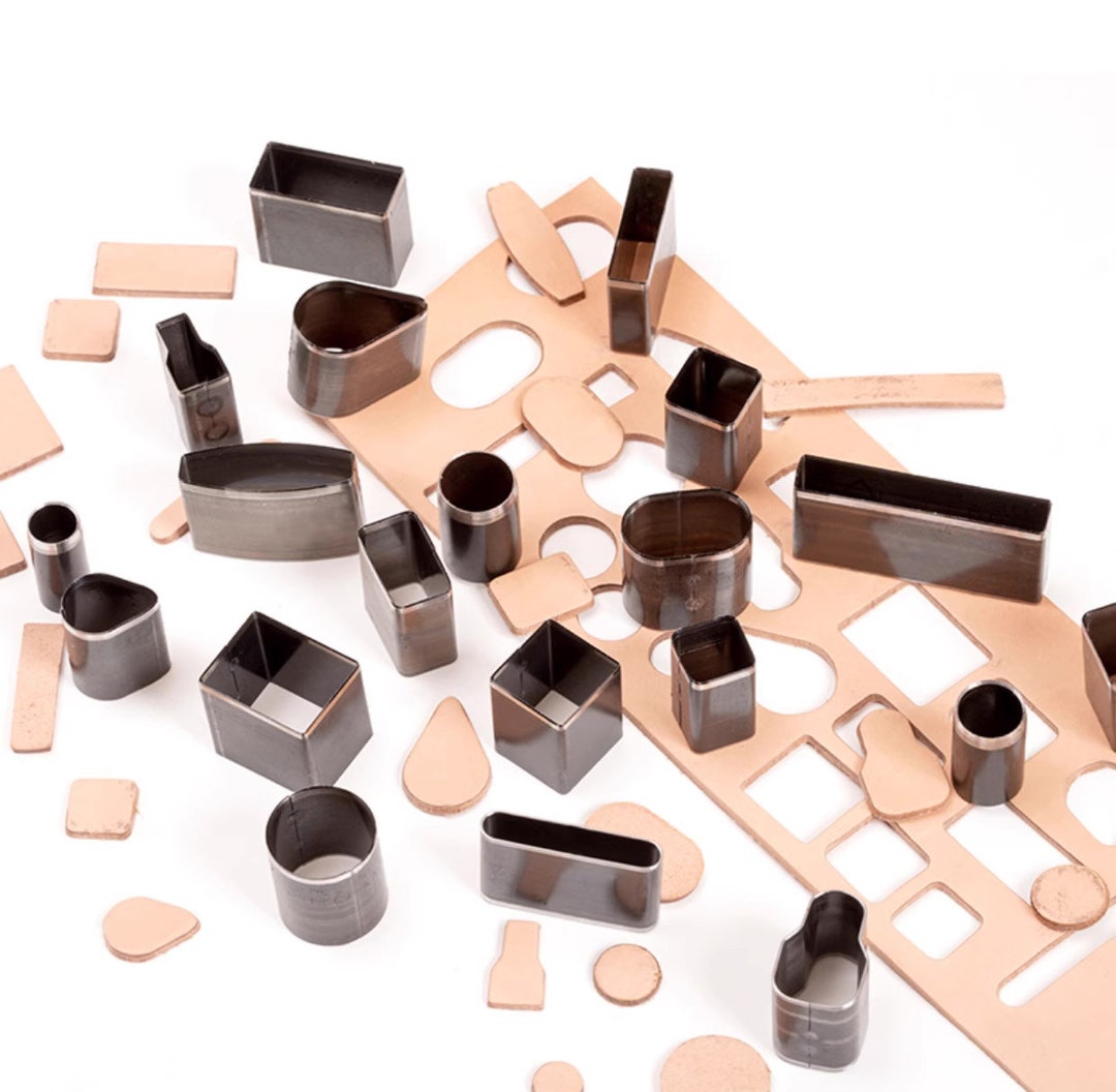 Multi-shape Leather Woodless Die-cutting Set, Custom Cutter Die Leather ...