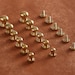 Handmade Leather Bag Screw Rivets, 5-10mm, Studs for Handbag, Leather ...