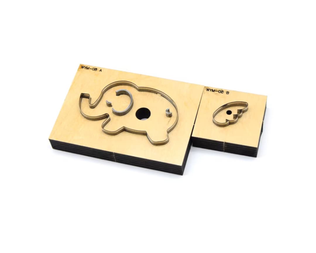 DIY Elephant With Wing Design Leather Punch Die Cutter-custom Design ...