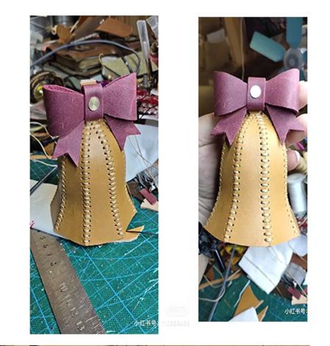 Customized Bell Leather Die Cutting, DIY Leather Stainless Steels Cut ...