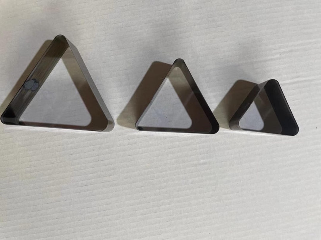 Triangles Shape Leather Woodfree Die Cutting,right/round Angle, Leather ...