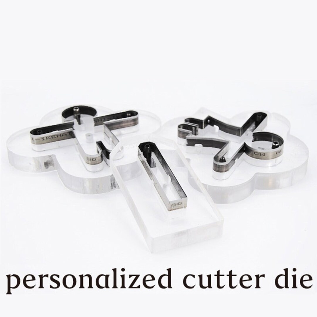 Custom Acrylic Leather Cutter Dies Available-die Cut for Unique ...