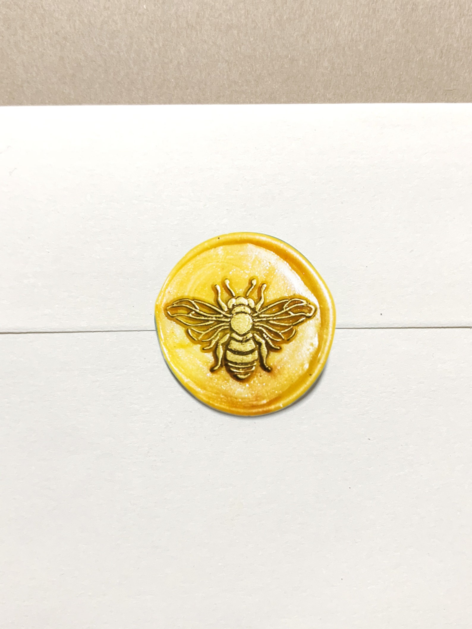 Bee Wax Seal Stamp-personalized Wedding Initials Wax Seal - Etsy