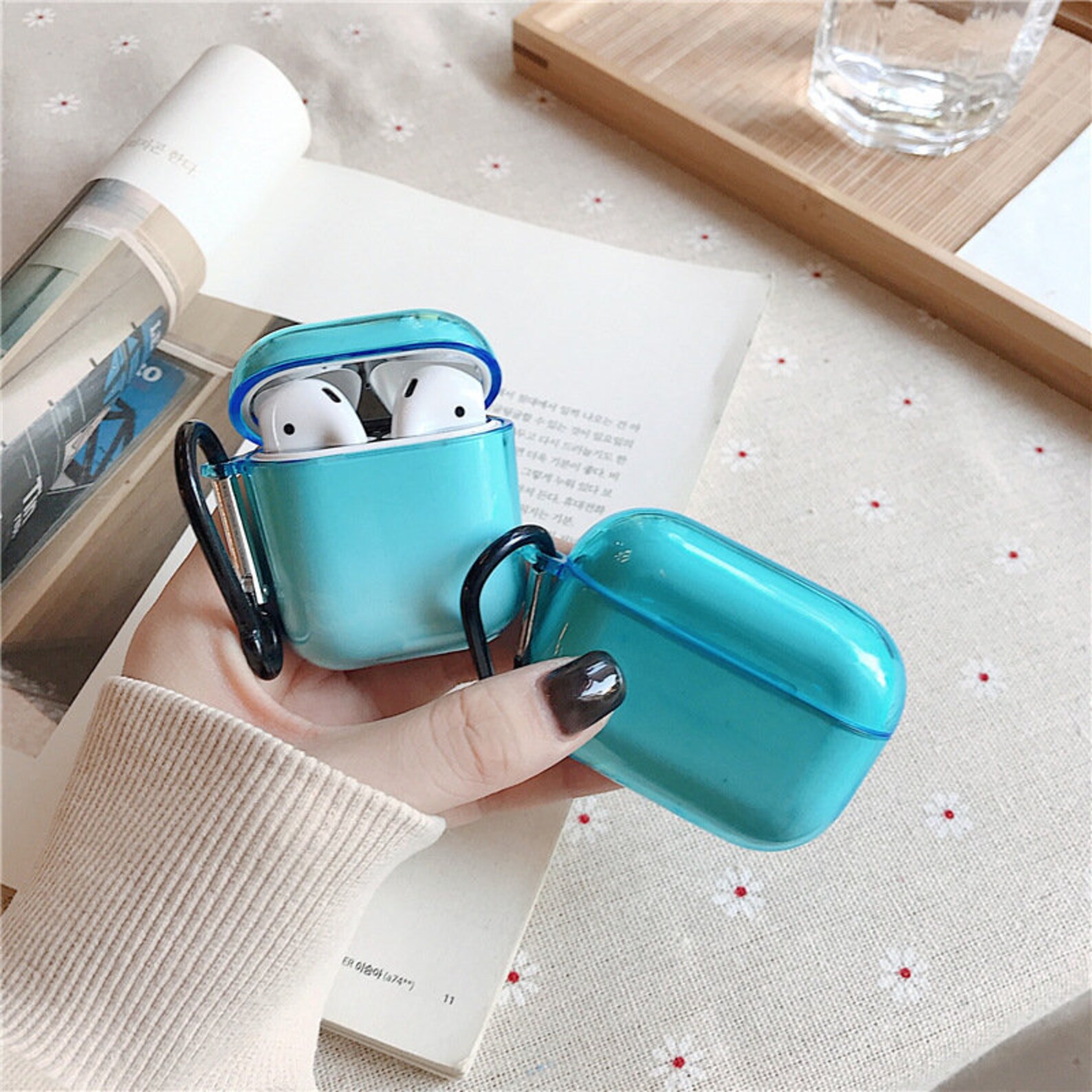 Fluorescent Color Clear Proof Airpod Case for Airpod 1 Airpod | Etsy