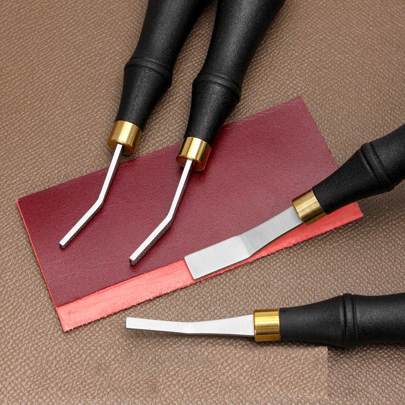 Leather Skiver - Etsy