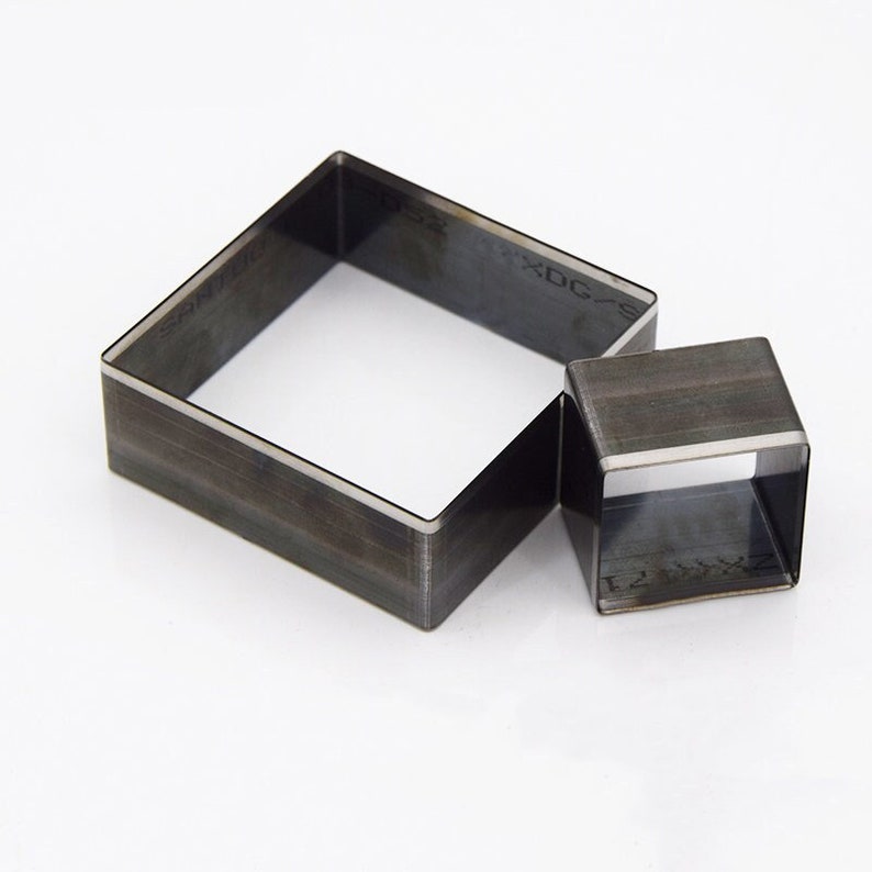Customzied Right/rounded Angle Square Shape Leather Die Cut-woodfree ...