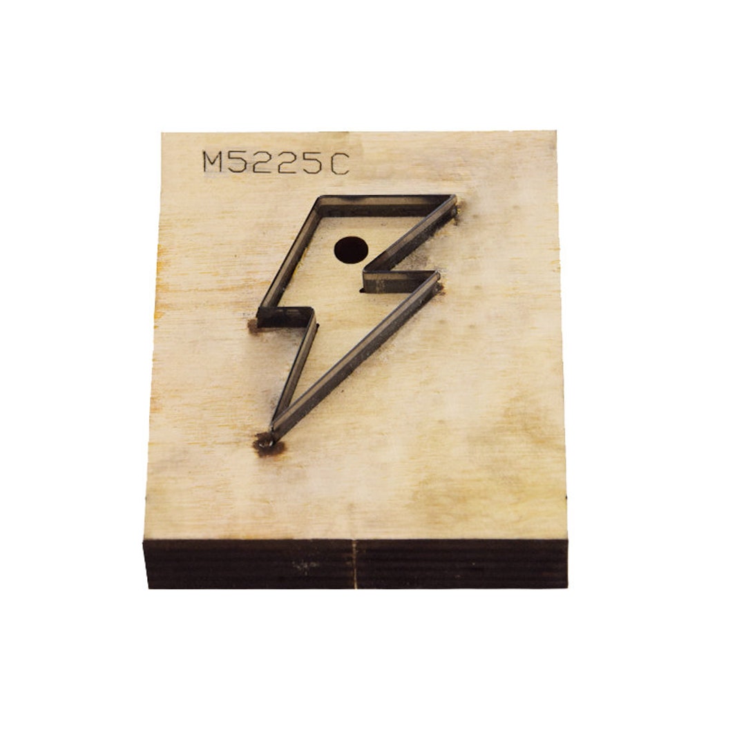 Custom Lightning Shape Leather Punch Die Cutter-diy Design Die Cutter ...