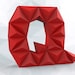 Papercraft Letter Q 3D DIY Pepakura Origami Paper Low Poly - Etsy