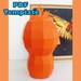 Lorax PDF Papercraft DIY Pepakura Origami Template Low Poly - Etsy UK