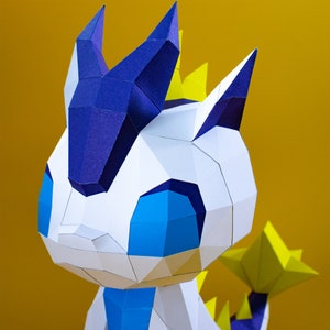 Dragon PDF Template Pepakura Papercraft Origami - Etsy Australia