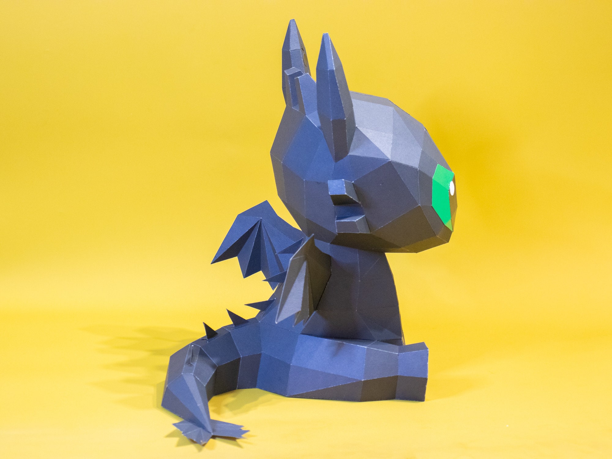 Angel and Night Fury Dragon PDF SVG Papercraft DIY Pepakura Origami ...