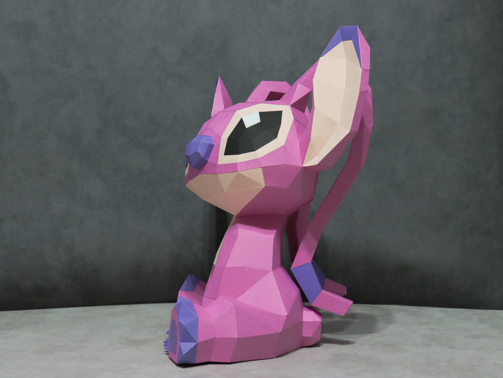 Angel Stitch Papercraft DIY Pepakura Origami Template Low Poly - Etsy ...