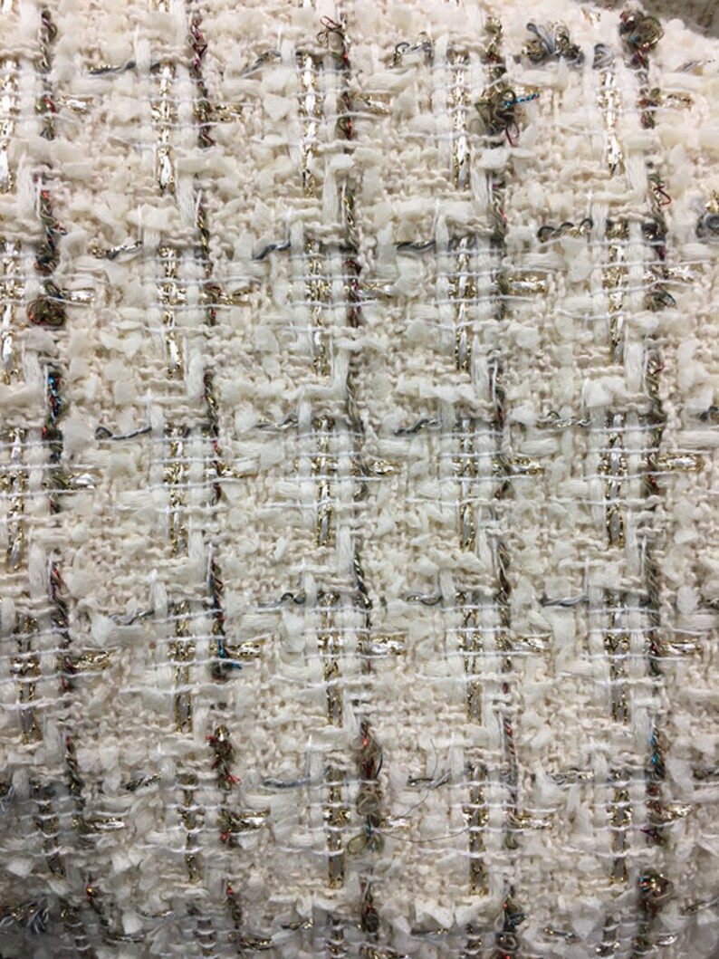 Tweed Fabric by the Yard - Etsy