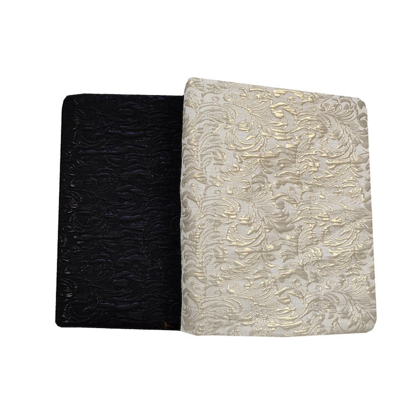 Soft Sheen Jacquard Fabric,brocade Gold Wire Fabric by the Yard - Etsy