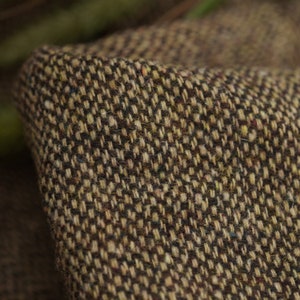 Wool Tweed Fabric by the Yard - Etsy