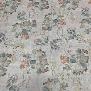 Printed Ramie Fabric by the Yard - Etsy