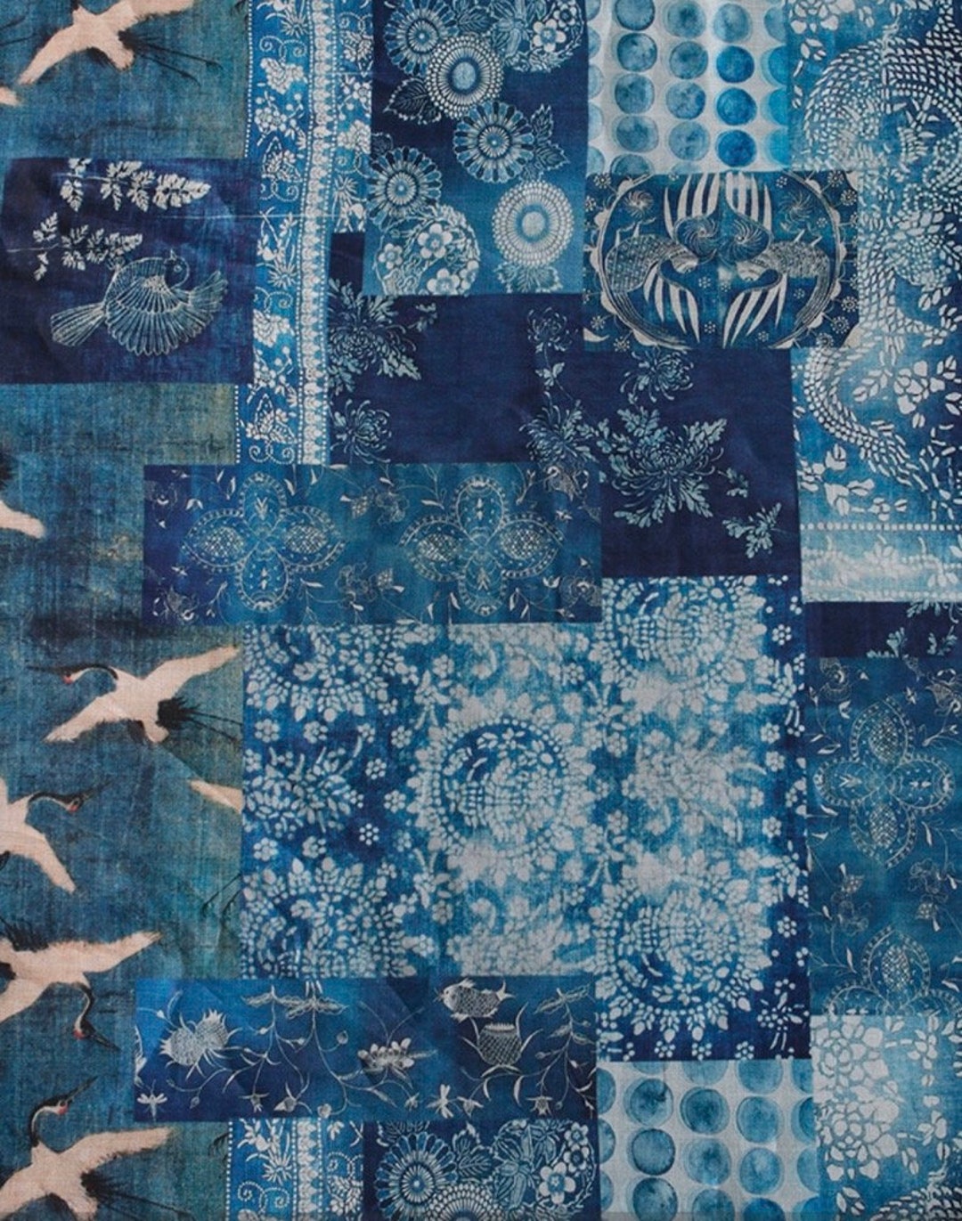 Printed Ramie Fabric by the Yard - Etsy