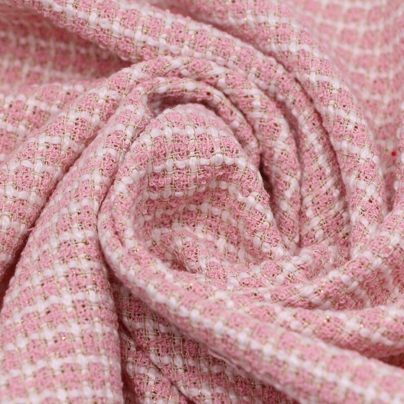 Tweed Mixed Color Fabricwoven Soft Woolen Fabricautumn and - Etsy