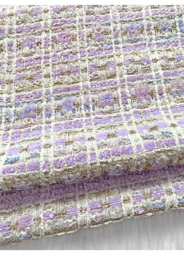 Tweed Fabricwoven Soft Woolen Fabricbag Fabricdress Fabric - Etsy