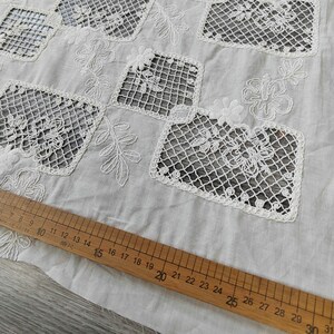 Cotton Eyelet Borders Fabric, Embroidery Cotton Fabric, Hollowed Border ...