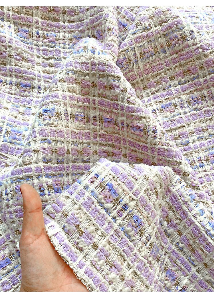 Tweed Fabricwoven Soft Woolen Fabricbag Fabricdress Fabric - Etsy