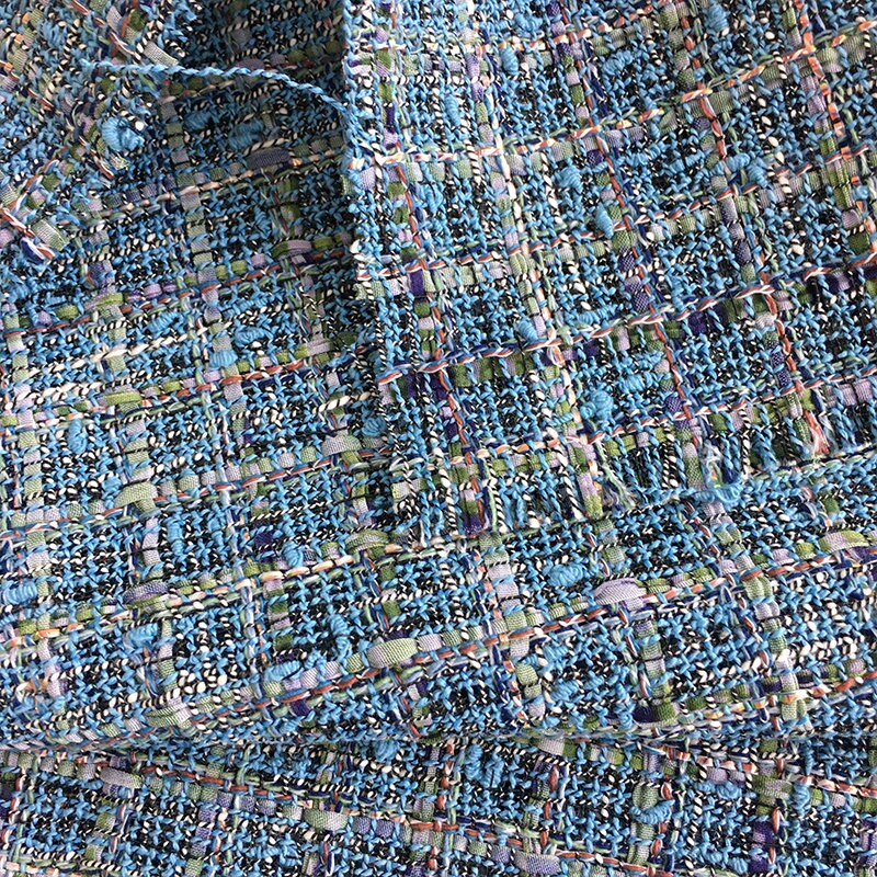 Tweed Mixed Color Fabricwoven Soft Woolen Fabric by the Yard - Etsy