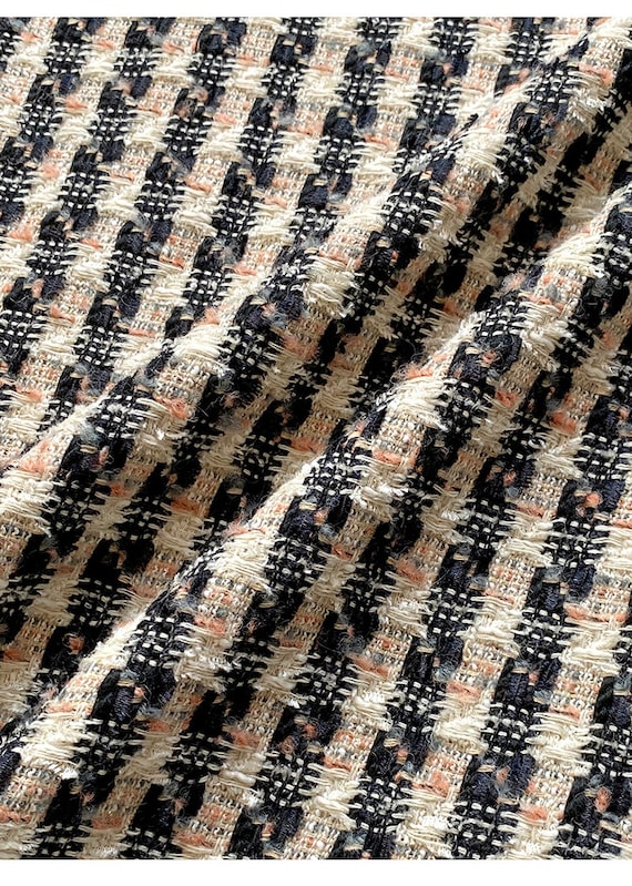 Tweed Fabricwoven Soft Woolen Fabricbag Fabricdress Fabric | Etsy