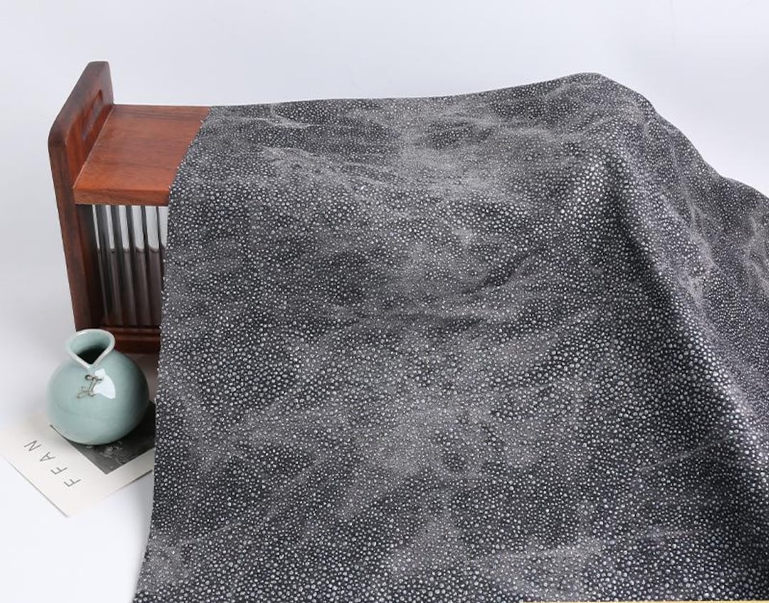 Sparkling Denim Fabric by the Yard - Etsy