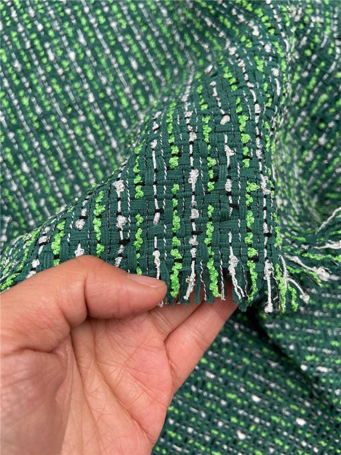 Tweed Color Fabricwoven Soft Fabric by the Yard - Etsy