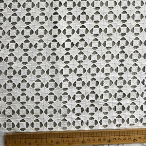 Cotton Eyelet Borders Fabric, Embroidery Cotton Fabric, Hollowed Border Lace Fabric by the Yard ...