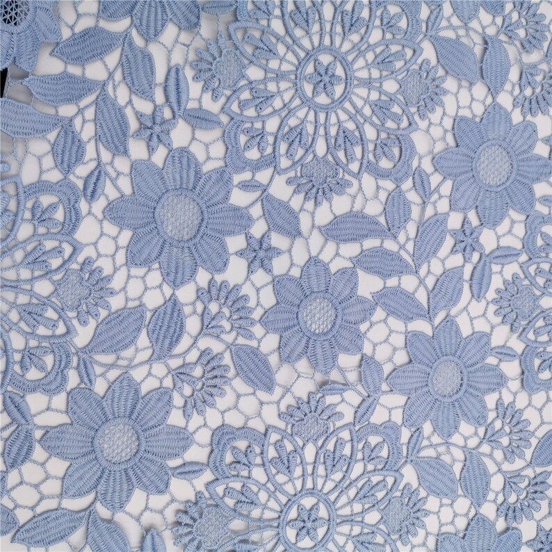 Embroidered Flower Lace Fabric,guipure Lace Fabric,elegant Flower ...