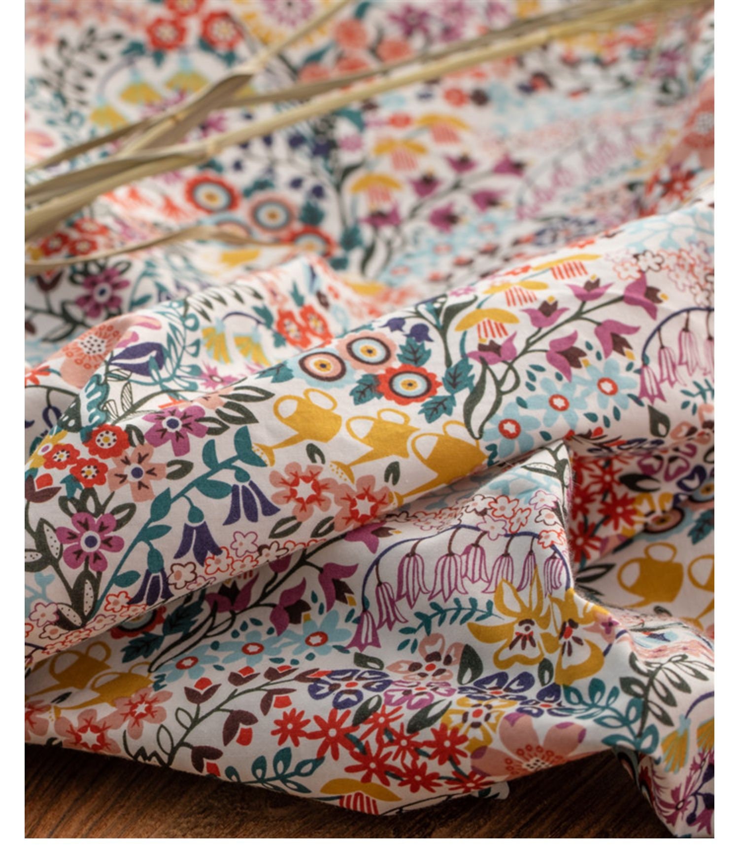 Printed Cotton Fabric by the Yard - Etsy