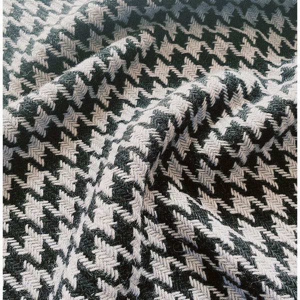 Houndstooth Tweed - Etsy