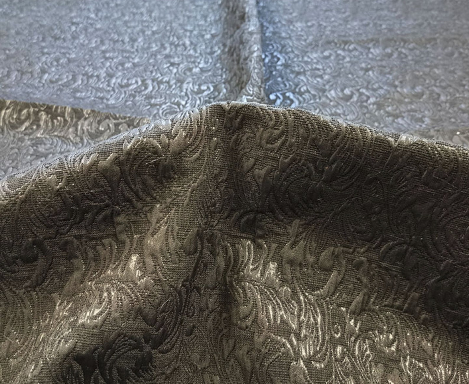 Soft Sheen Jacquard Fabric,brocade Gold Wire Fabric by the Yard - Etsy