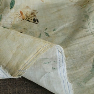 Print Ramie Fabric by the Yard - Etsy