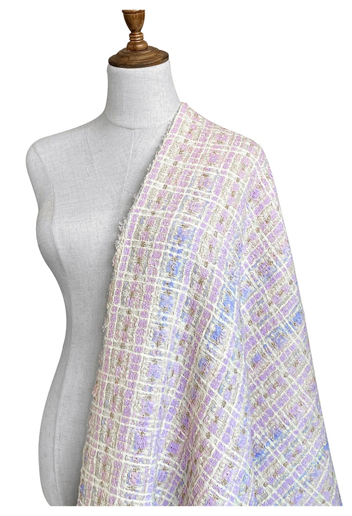 Tweed Fabricwoven Soft Woolen Fabricbag Fabricdress Fabric - Etsy